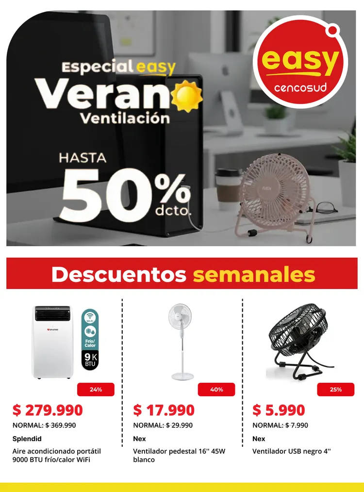 Ahorra con las ofertas semanales de Easy | Flyers, descuentos y ...