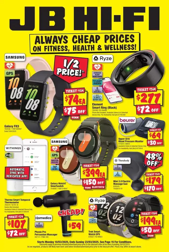 Weekly Savings at JB Hi-Fi | Latest Flyers & Deals Today