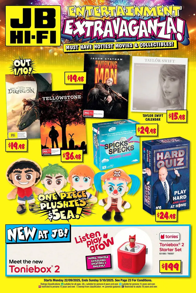 Weekly Savings at JB Hi-Fi | Latest Flyers & Deals Today