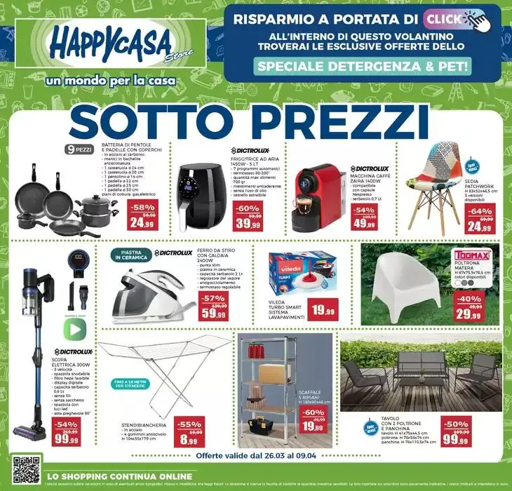 Happy Casa Store Volantino 2025. Scopri le Offerte