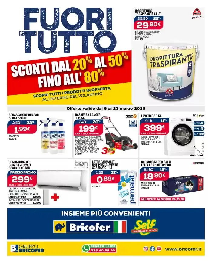 Bricofer Volantino 2025. Scopri le Offerte
