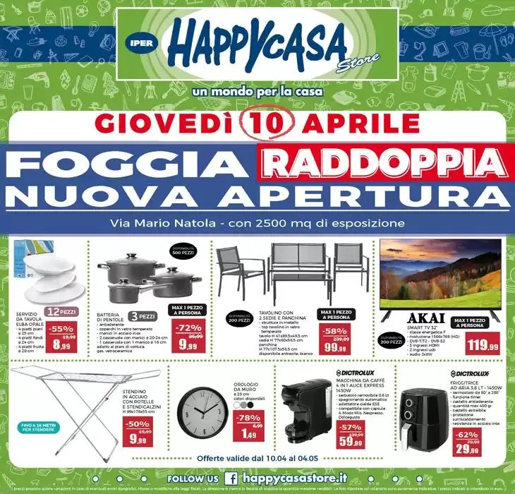 Happy Casa Store Volantino 2025. Scopri le Offerte