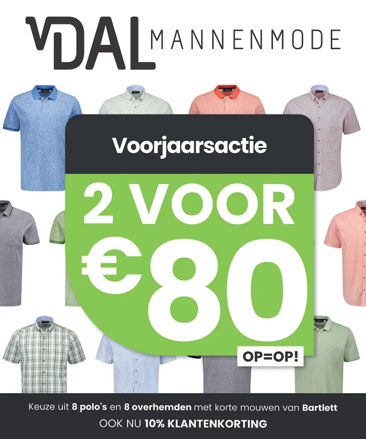 Ontdek wekelijkse aanbiedingen bij Van Dal Mannenmode – Bespaar op ...