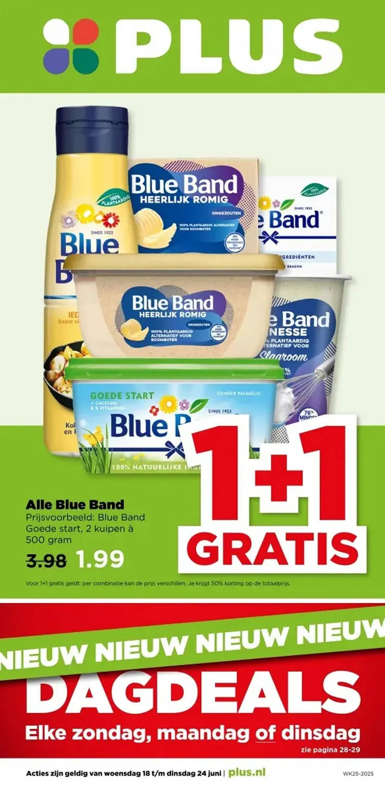 Pluswekelijkse aanbiedingen & kortingen | Beste deals bij Plus