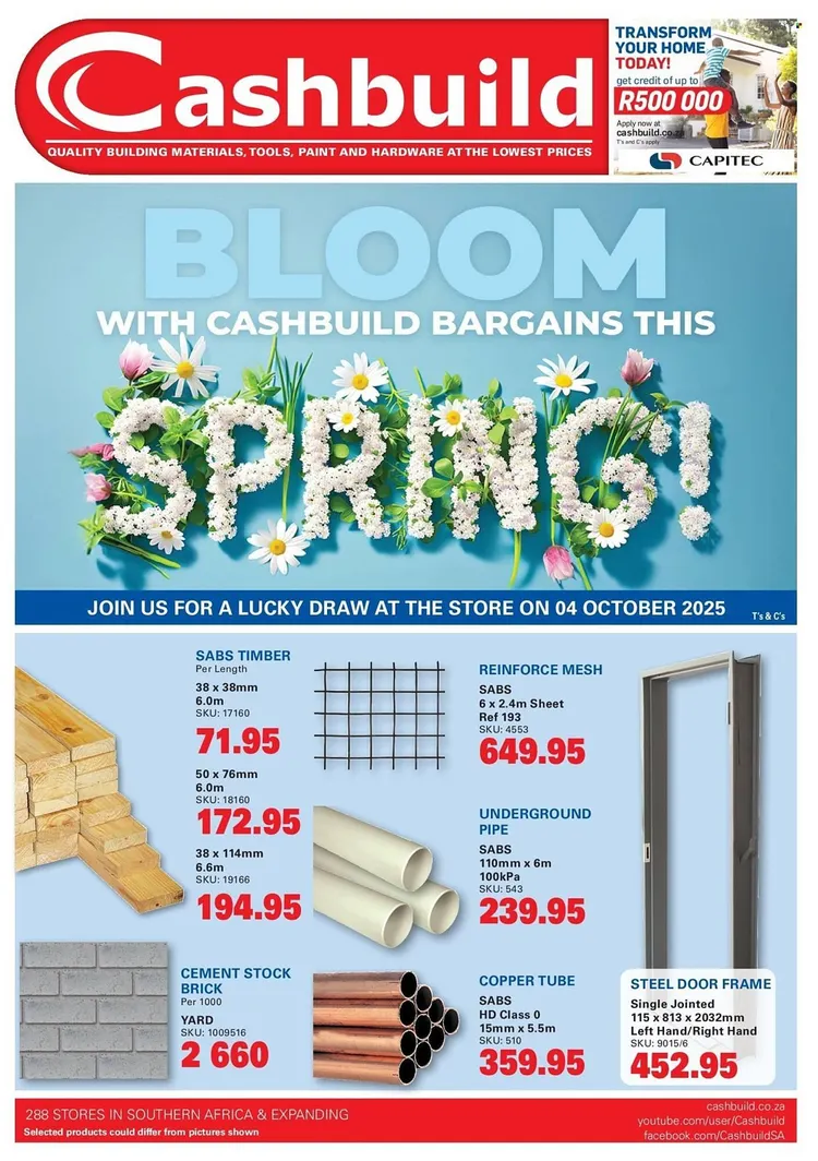 Weekly Savings at Cashbuild | Best Deals & Discounts Today