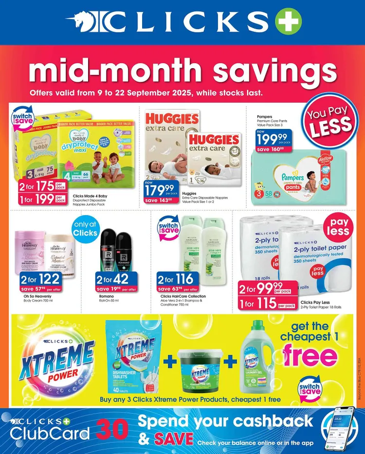 Clicks Weekly Flyers & Deals – Save Big on Cosmetics, Haircare, and More