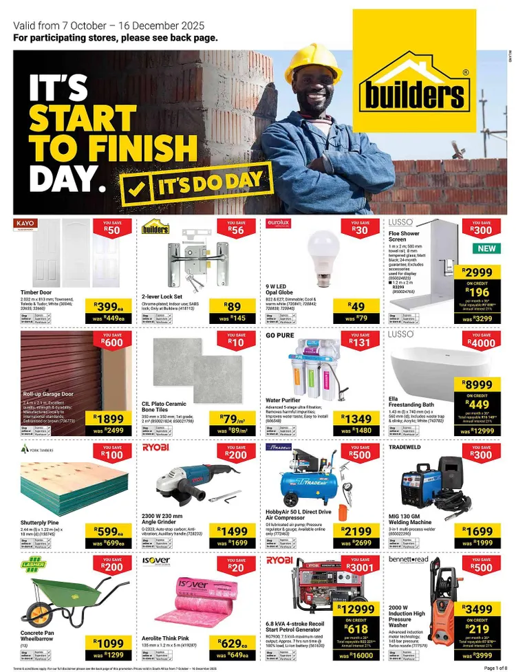 Builders Black Friday 2025 Discounts - The Best Prices